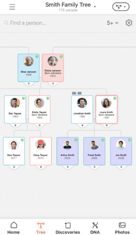 New: Improved Family Tree on the MyHeritage Mobile App - MyHeritage Blog
